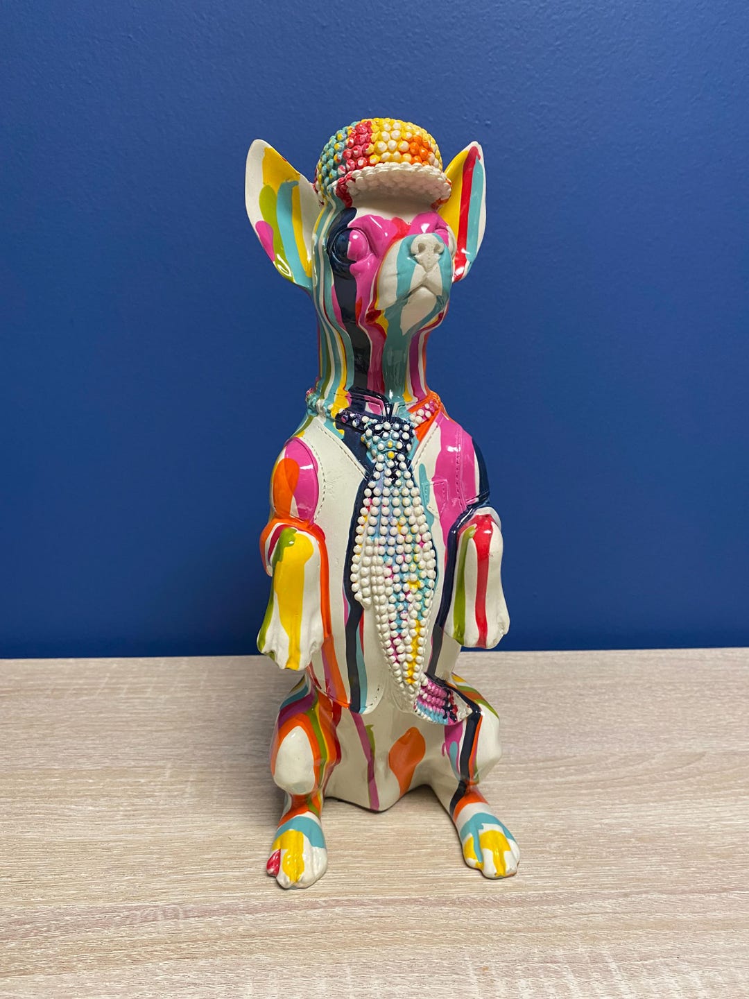 Graffiti Chihuahua Figure - Etsy