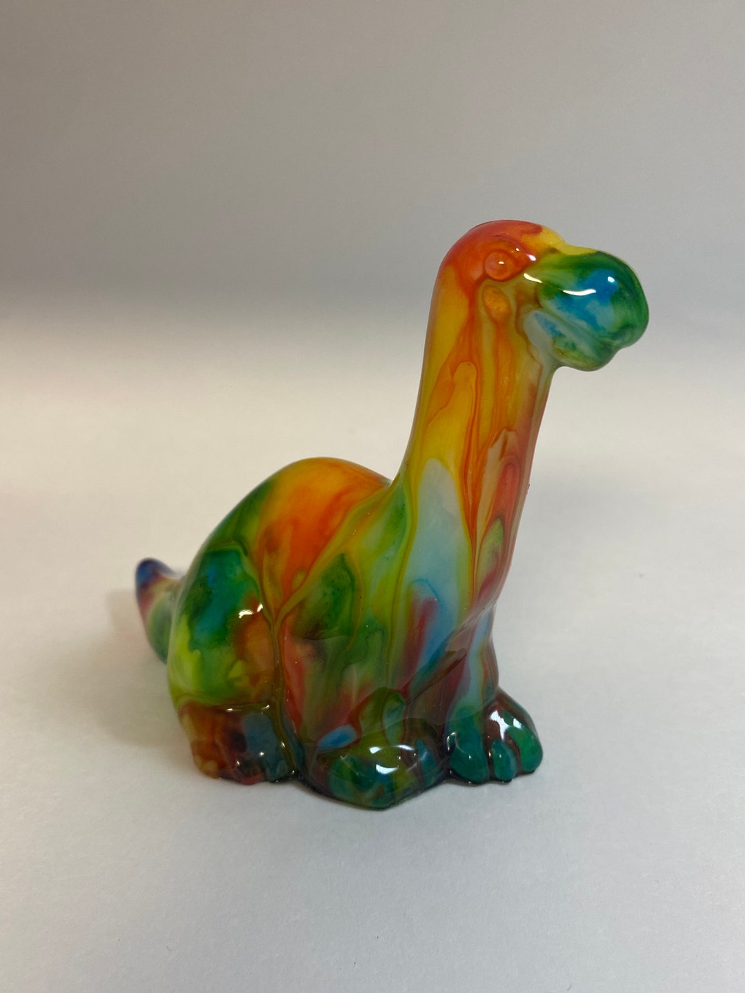 Fenton Dinosaur - Etsy
