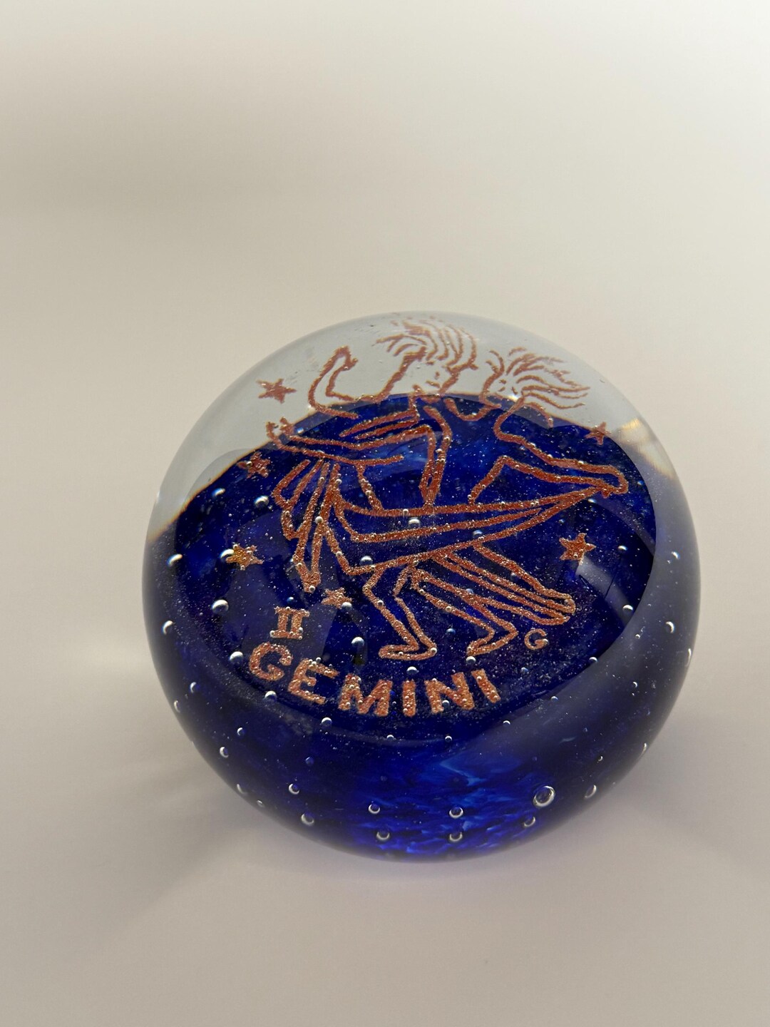 John Gentile Zodiac Paperweight - Etsy