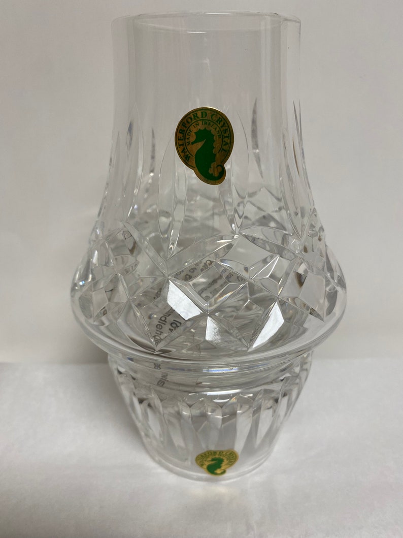 Waterford Crystal Hurricane Lamp - Etsy