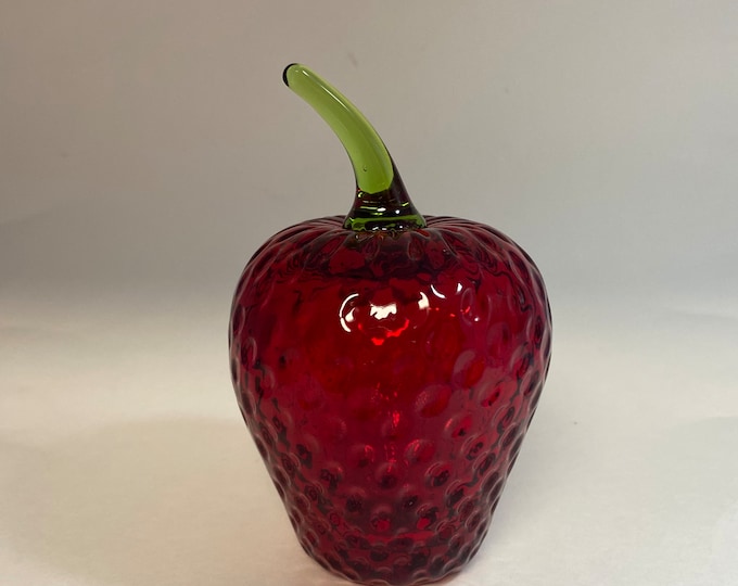 Viking Glass Strawberry - Etsy