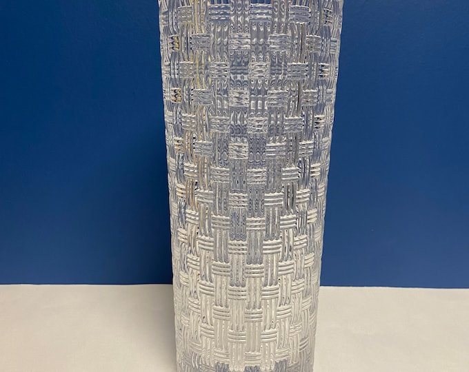 Tiffany & Co Basket Weave Vase - Etsy
