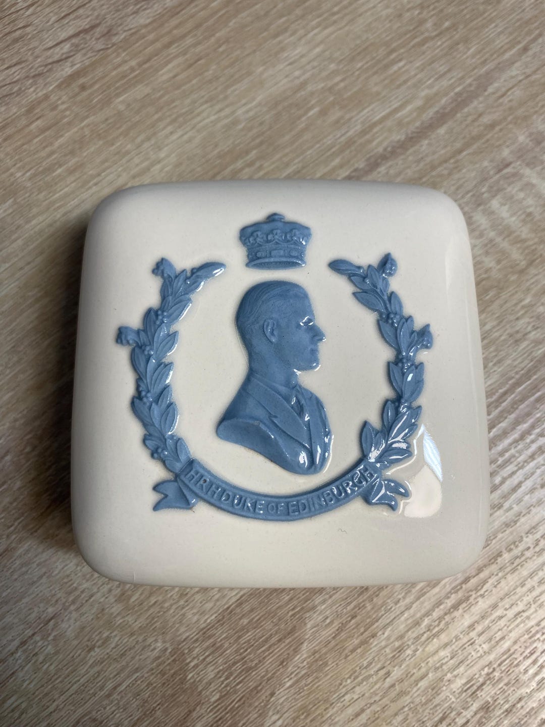 Wedgwood Duke of Edinburgh Trinket Box - Etsy