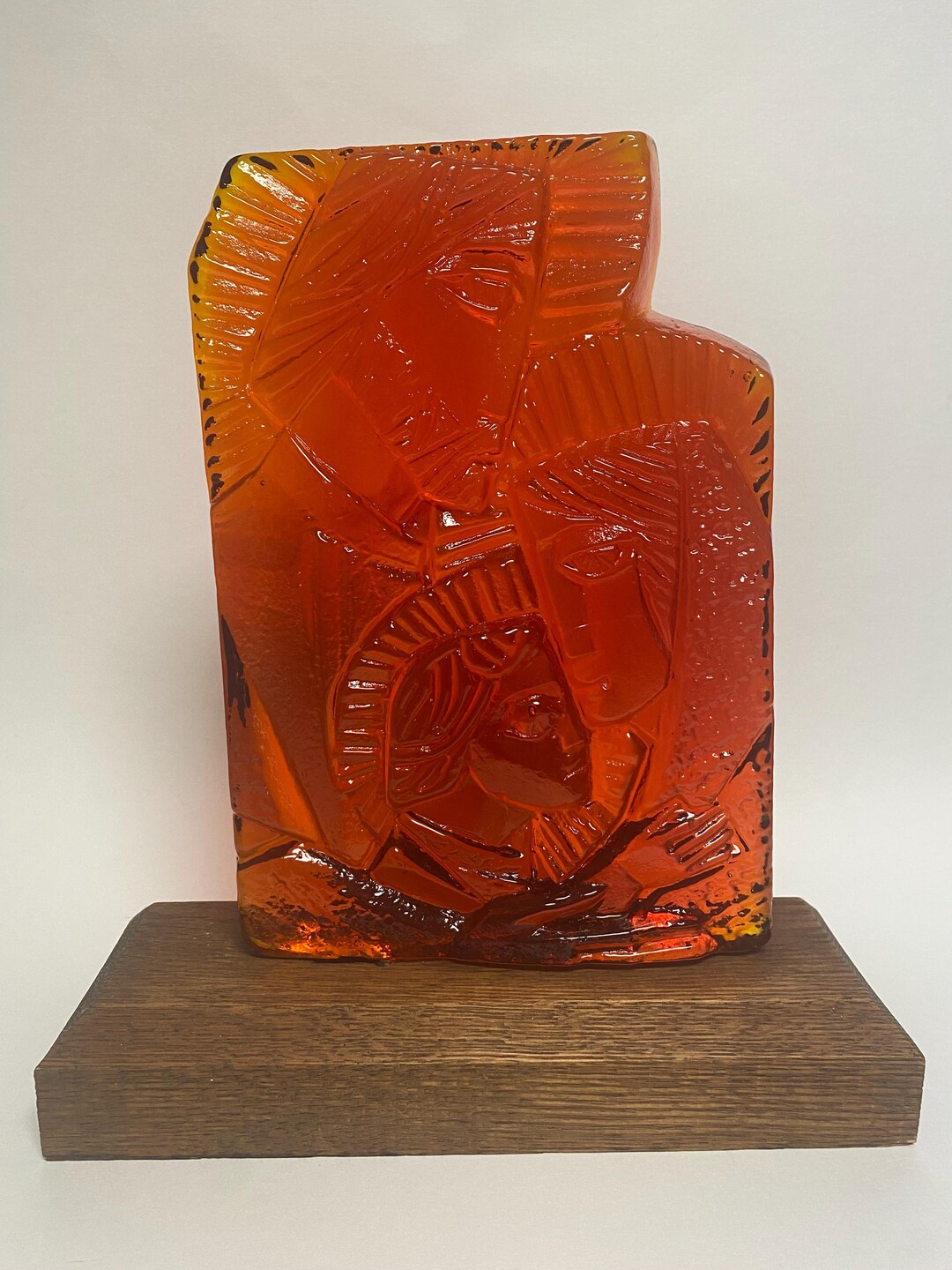 Blenko Glass Holy Family - Etsy