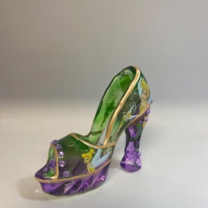 Tinkerbell Glass Shoe - Etsy