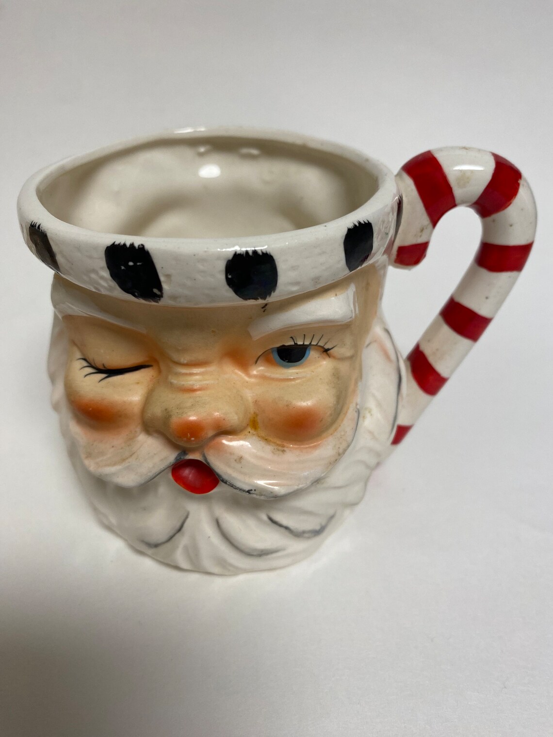 Lefton Santa & Mrs Claus Mugs - Etsy