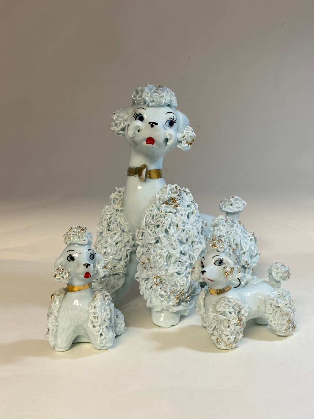 Blue Poodles - Etsy
