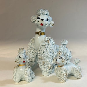 Blue Poodles - Etsy