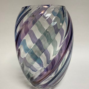 Bohemia Glass Vase - Etsy