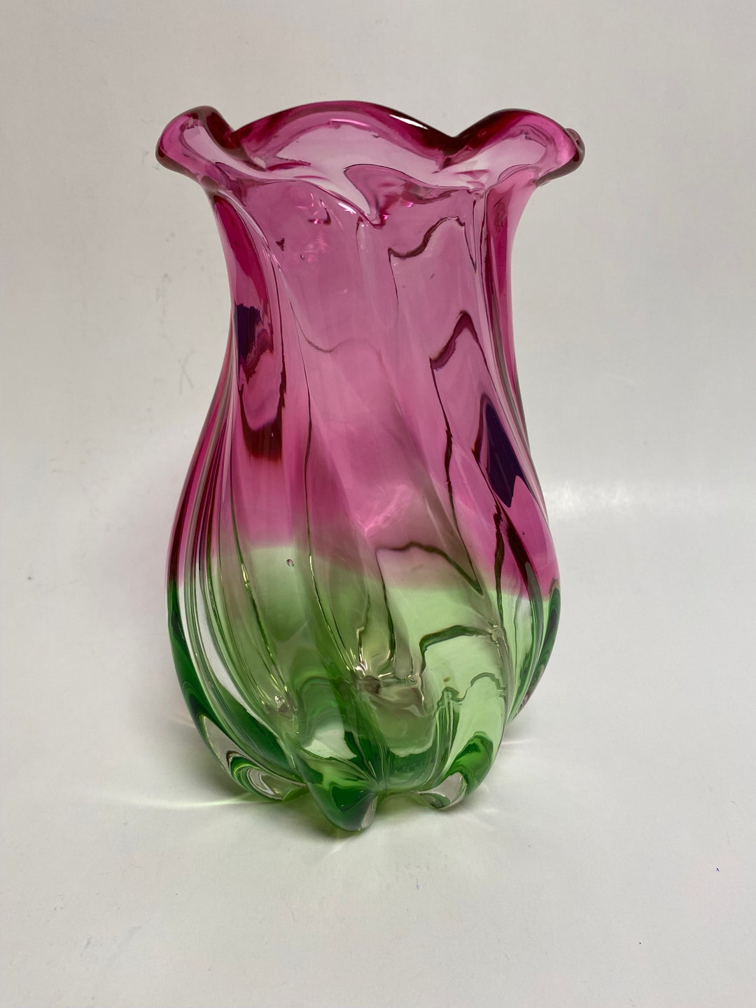 Murano Teleflora Vase - Etsy