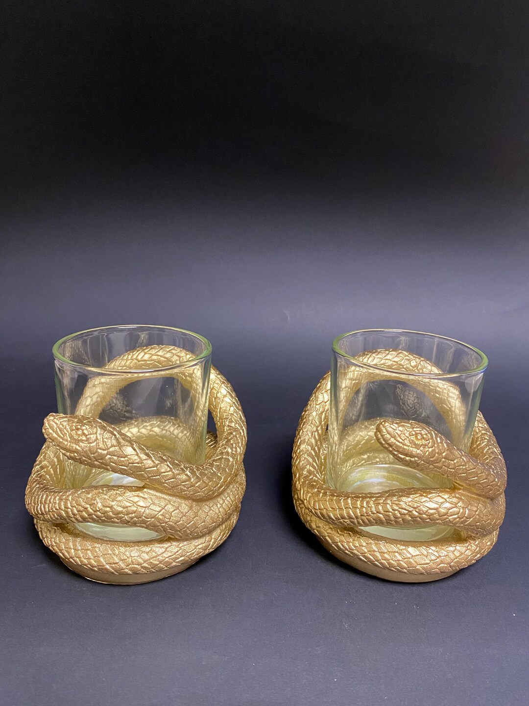 Snake Candle Holders - Etsy