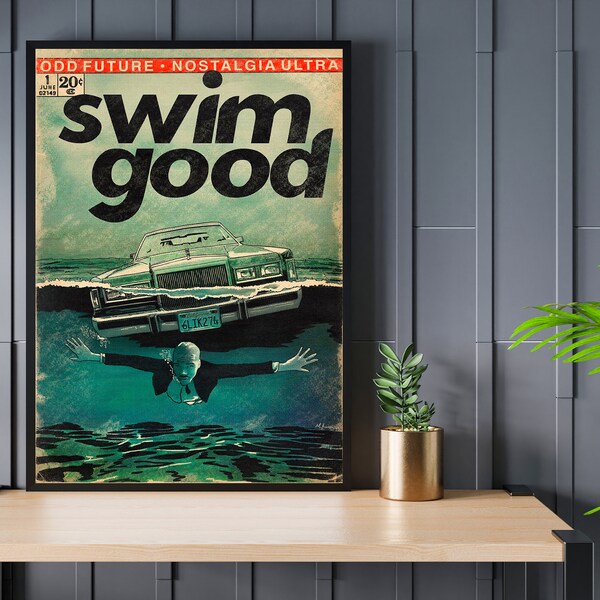 Comic Book Rapper Poster - Etsy