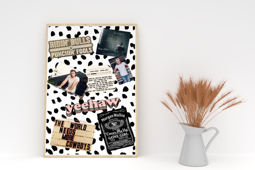 Photo Collage Fanart Inspired Poster Custom Music Art Poster Aesthetic ...