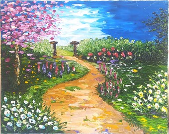 Blooming Flower Art - Etsy