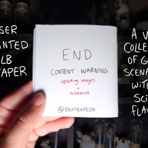 VILE THINGS A Horror & Gore Art Book Zine - Etsy