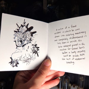 VILE THINGS A Horror & Gore Art Book Zine - Etsy