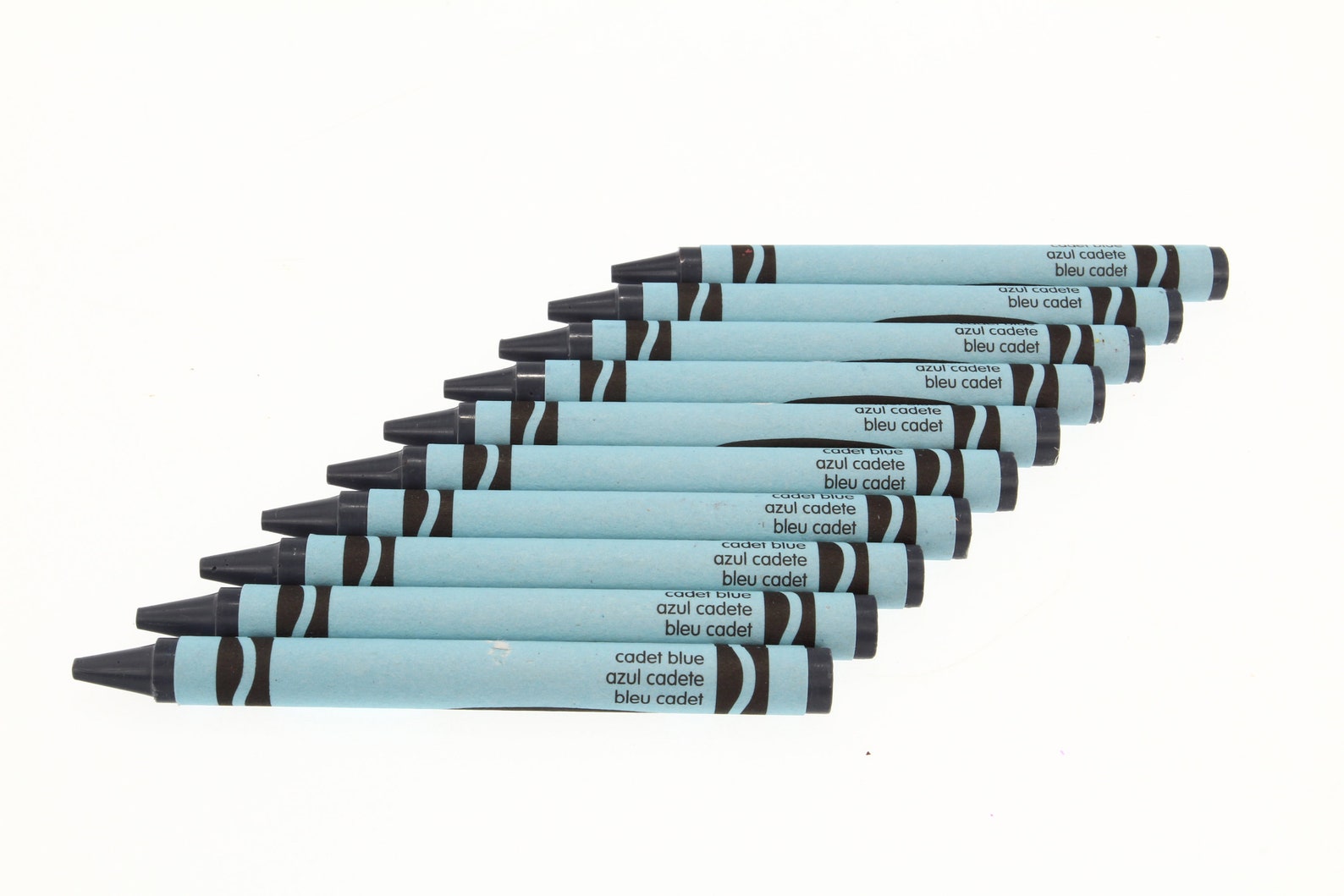 Cadet Blue Crayola Crayons - 10 Pack - Etsy