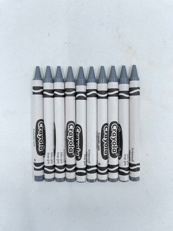 Timberwolf Crayola Crayons 10 Pack - Etsy