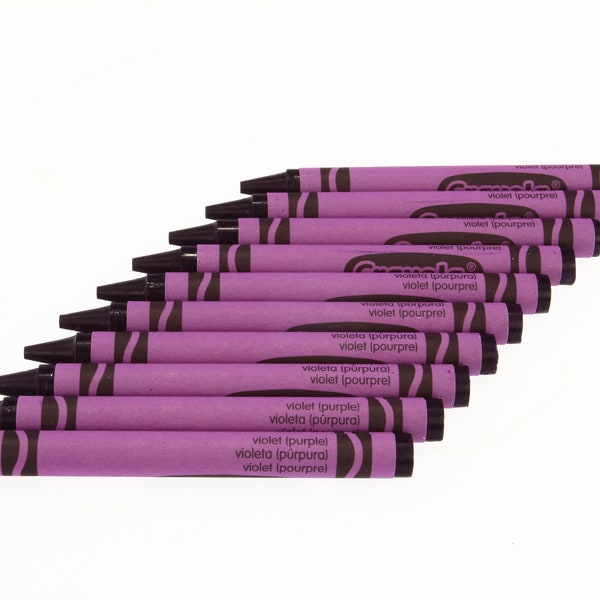 Purple Crayon - Etsy