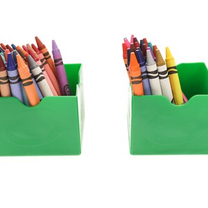 Crayola Crayon Organizer - Green Container for Crayons and Art Supplies ...
