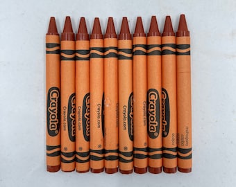 Sky Blue Crayola Crayons - 10 Pack - Etsy