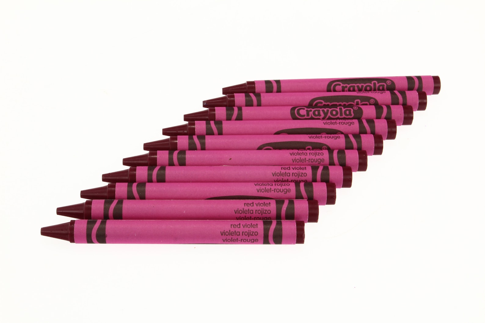 Red-violet Crayola Crayons - 10 Pack - Etsy