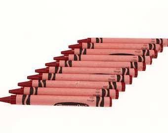 Red-violet Crayola Crayons 10 Pack - Etsy