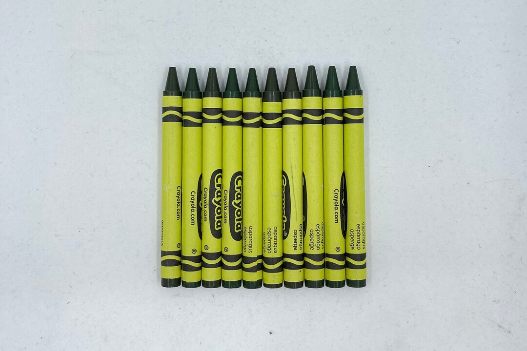 Asparagus Crayola Crayons 10 Pack - Etsy