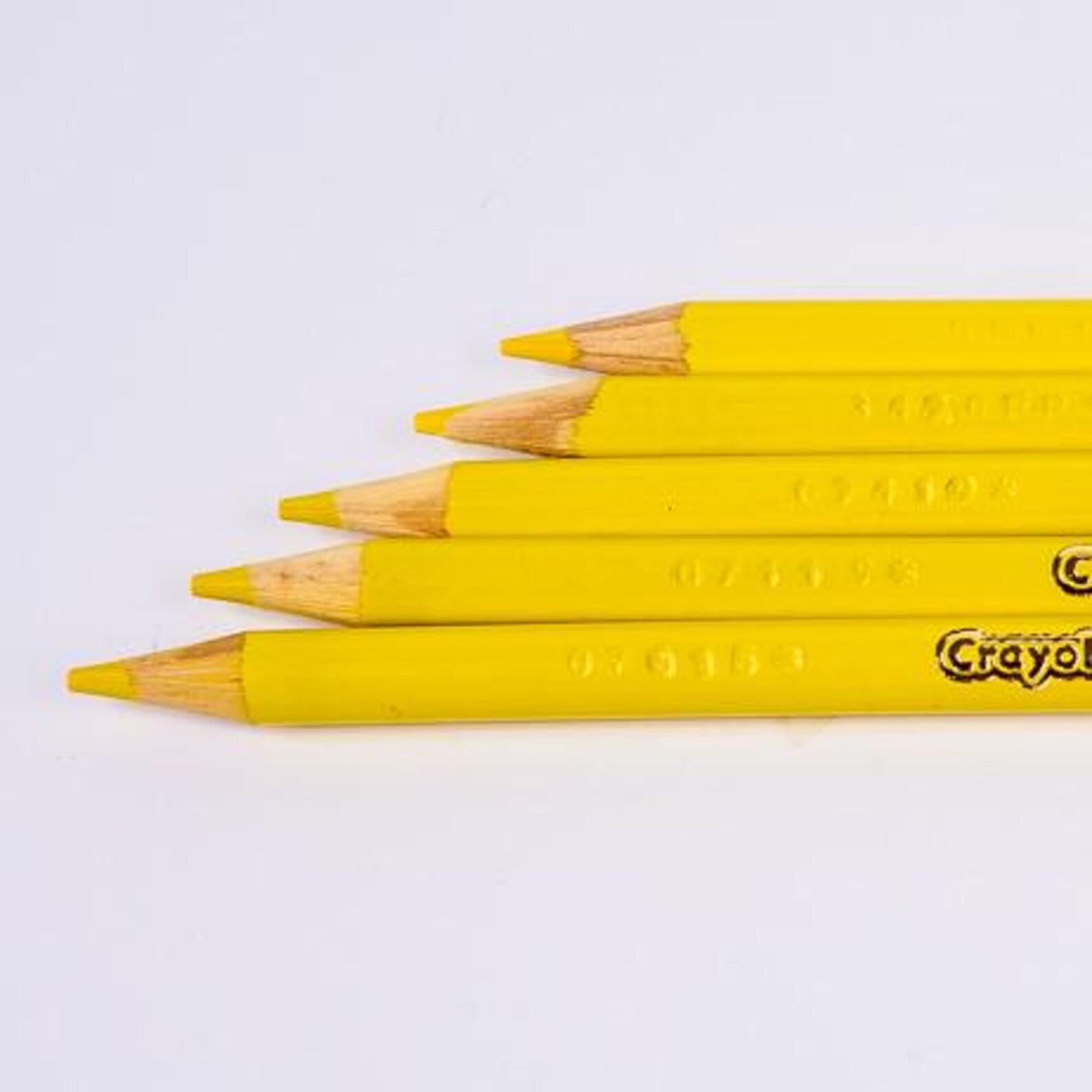 Yellow Crayola Colored Pencils, Set of 5 or With Sharpener, Coloring ...