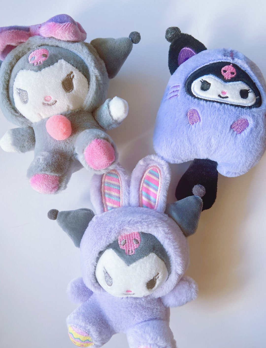 Cute Plush Keychains/kuromi Plush Keychain/sanrio Friends Keychain ...