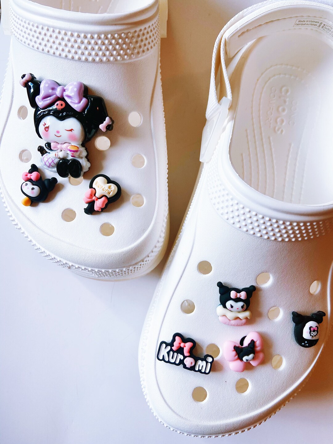 A Set Cute Sanrio Crocs Shoe Charms/ Hellokitty Crocs Shoe Charms/cute ...