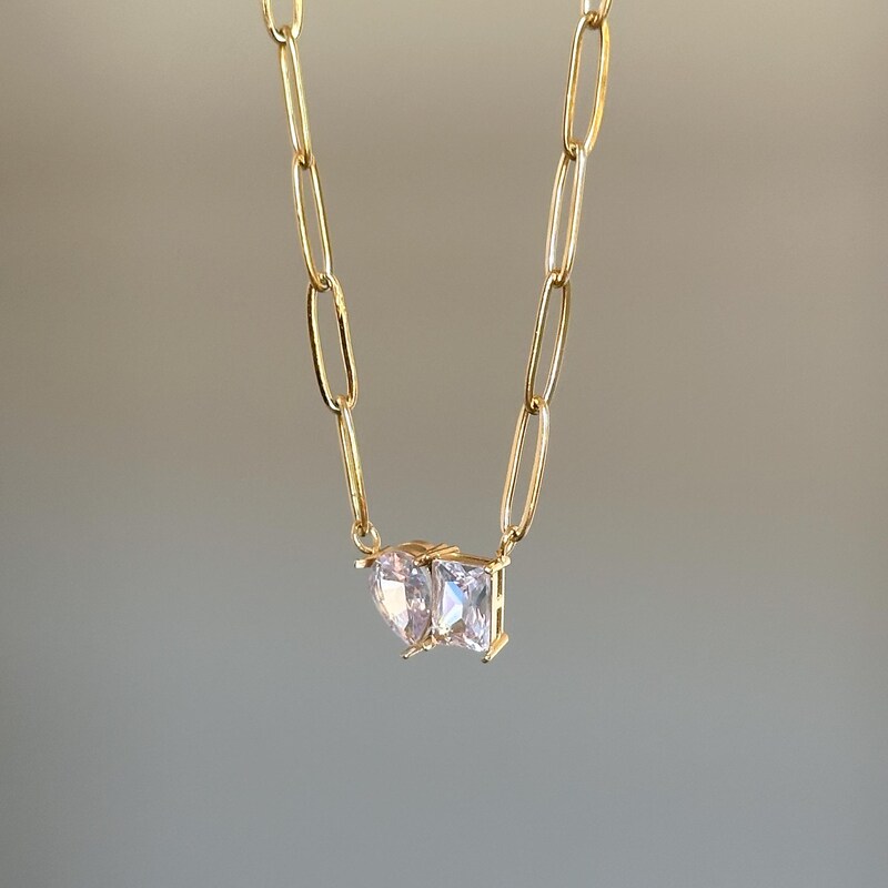 Fake Diamond Chain - Etsy