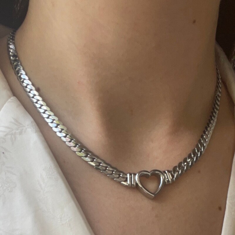 Heart Slip Chain - Etsy