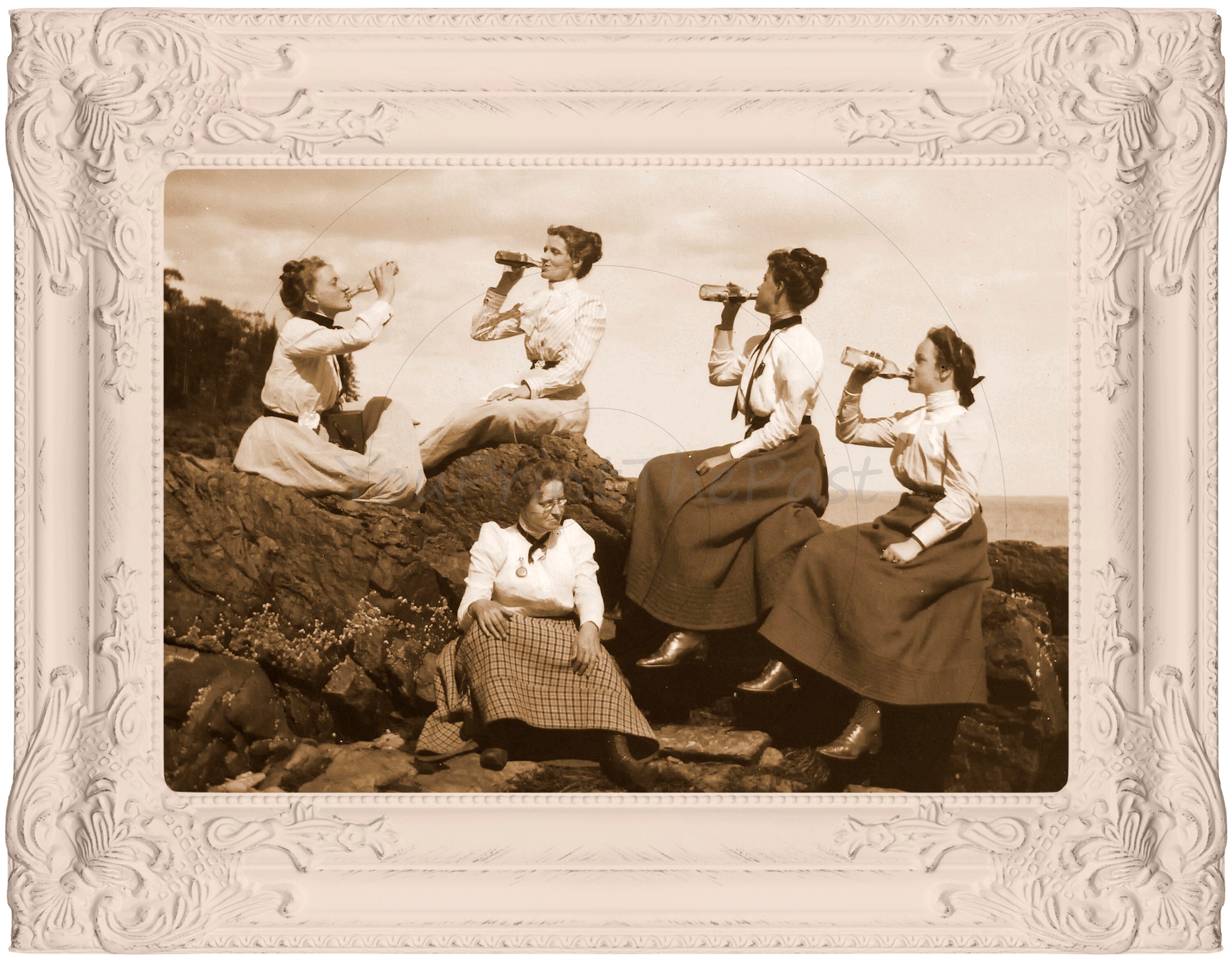 Printable Photo: Girls Just Wanna Have Fun. 8x10"vintage Ephemera for ...