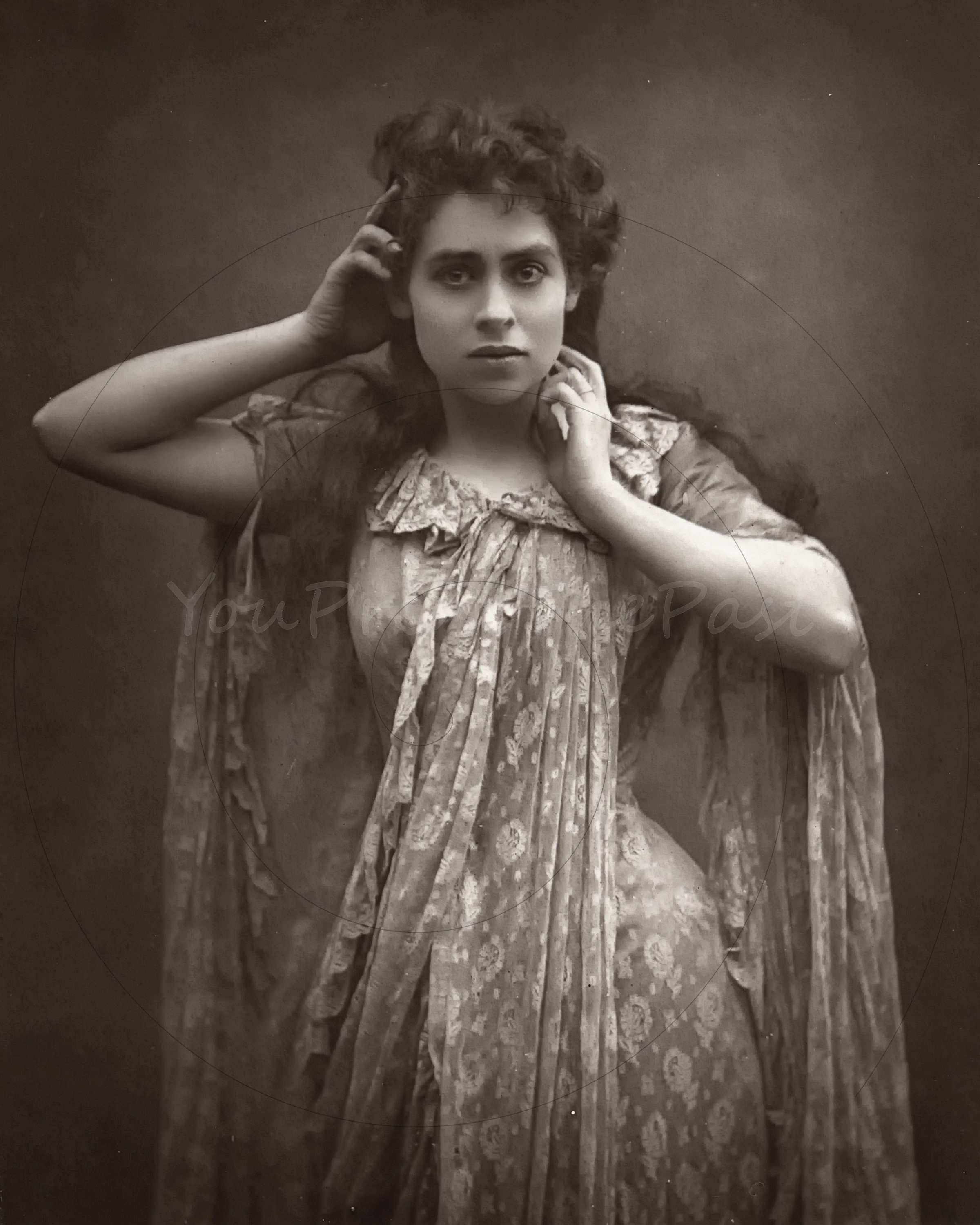 Vintage Actress Photo. "eleanor" 1885. 8x10" Ephemera to Print at Home ...