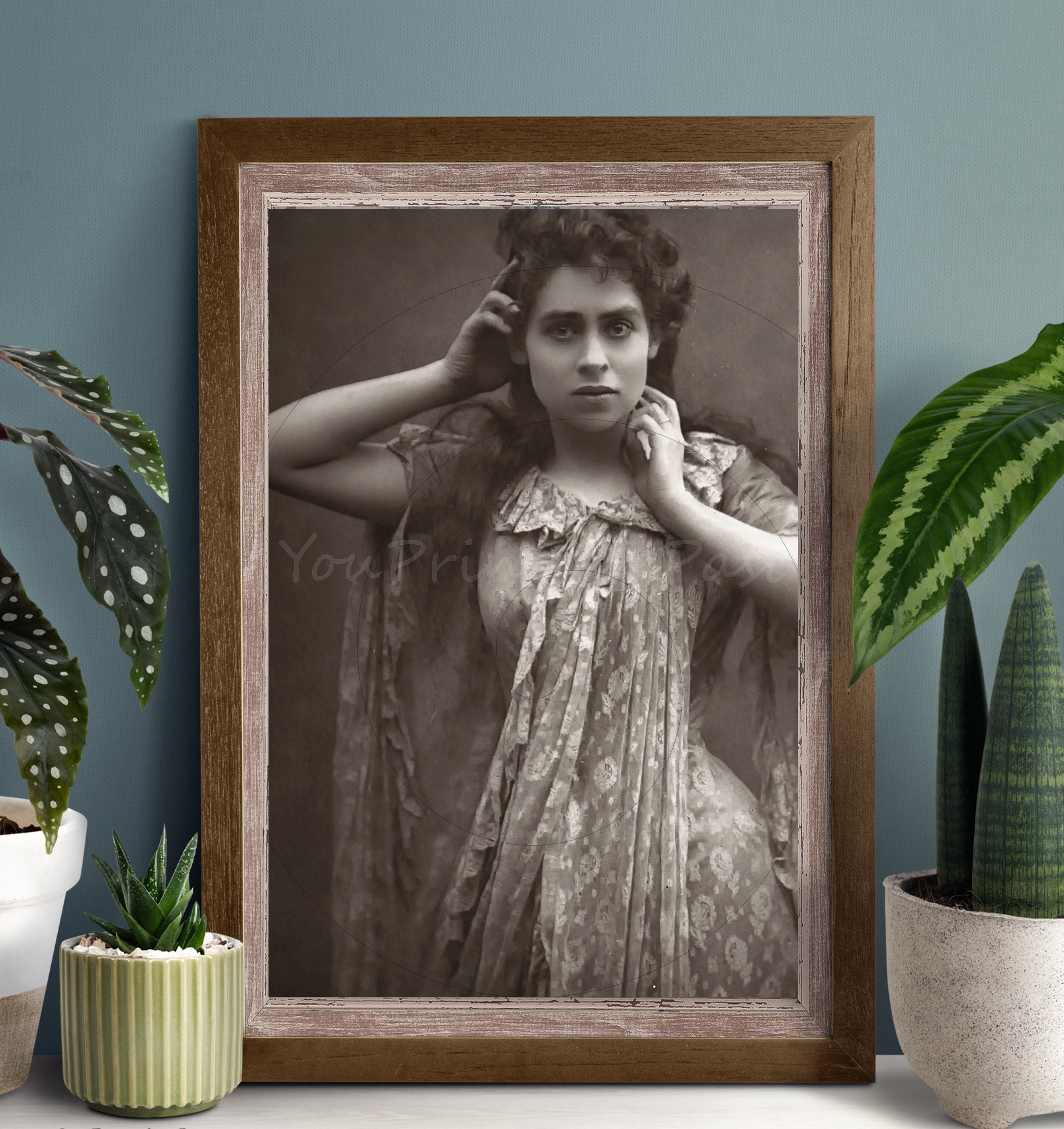 Vintage Actress Photo. "eleanor" 1885. 8x10" Ephemera to Print at Home ...