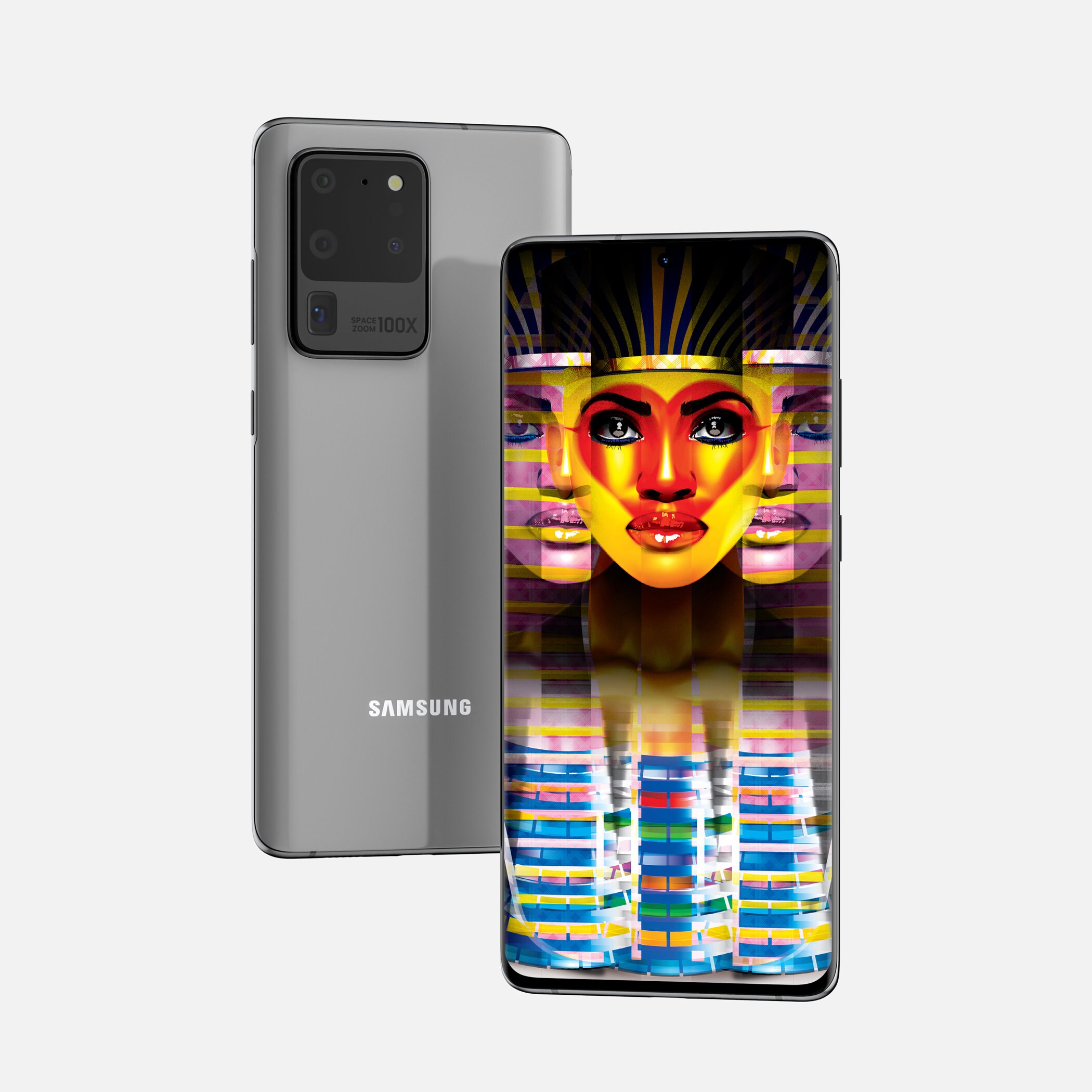 The Pharaoh Digital Wallpaper Amani Rina Kemet Art Black Woman Portrait ...