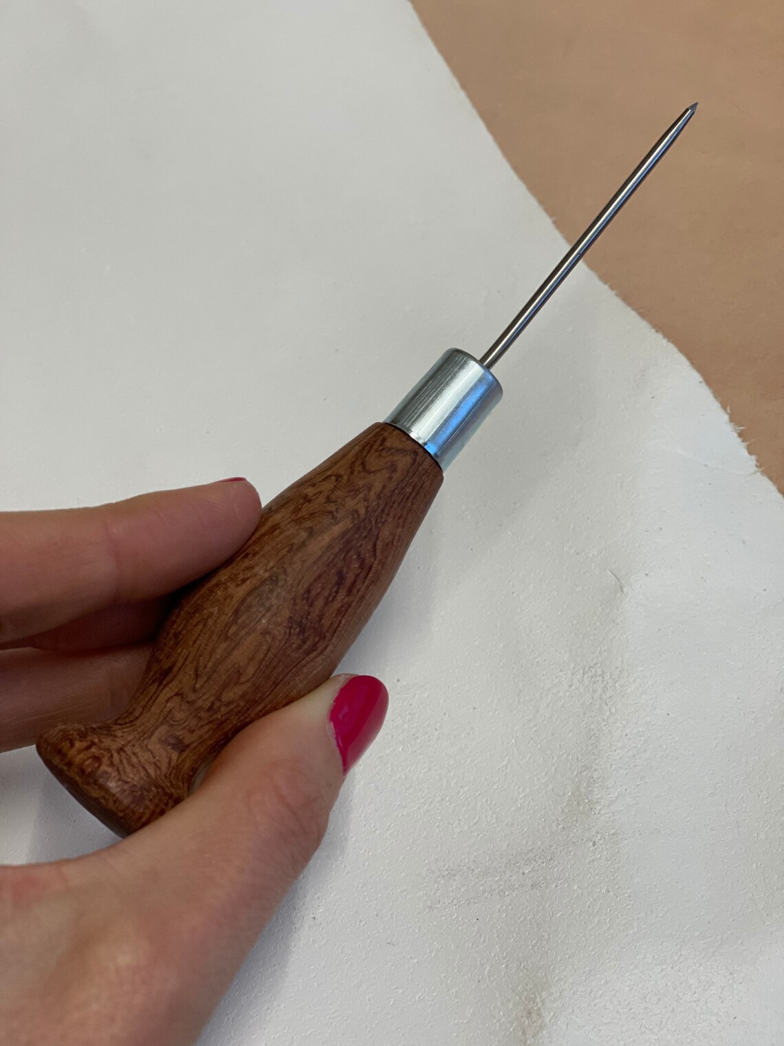 Clicker Awl / Sewing Awl / Bookbinding Awl / Leather Craft / - Etsy