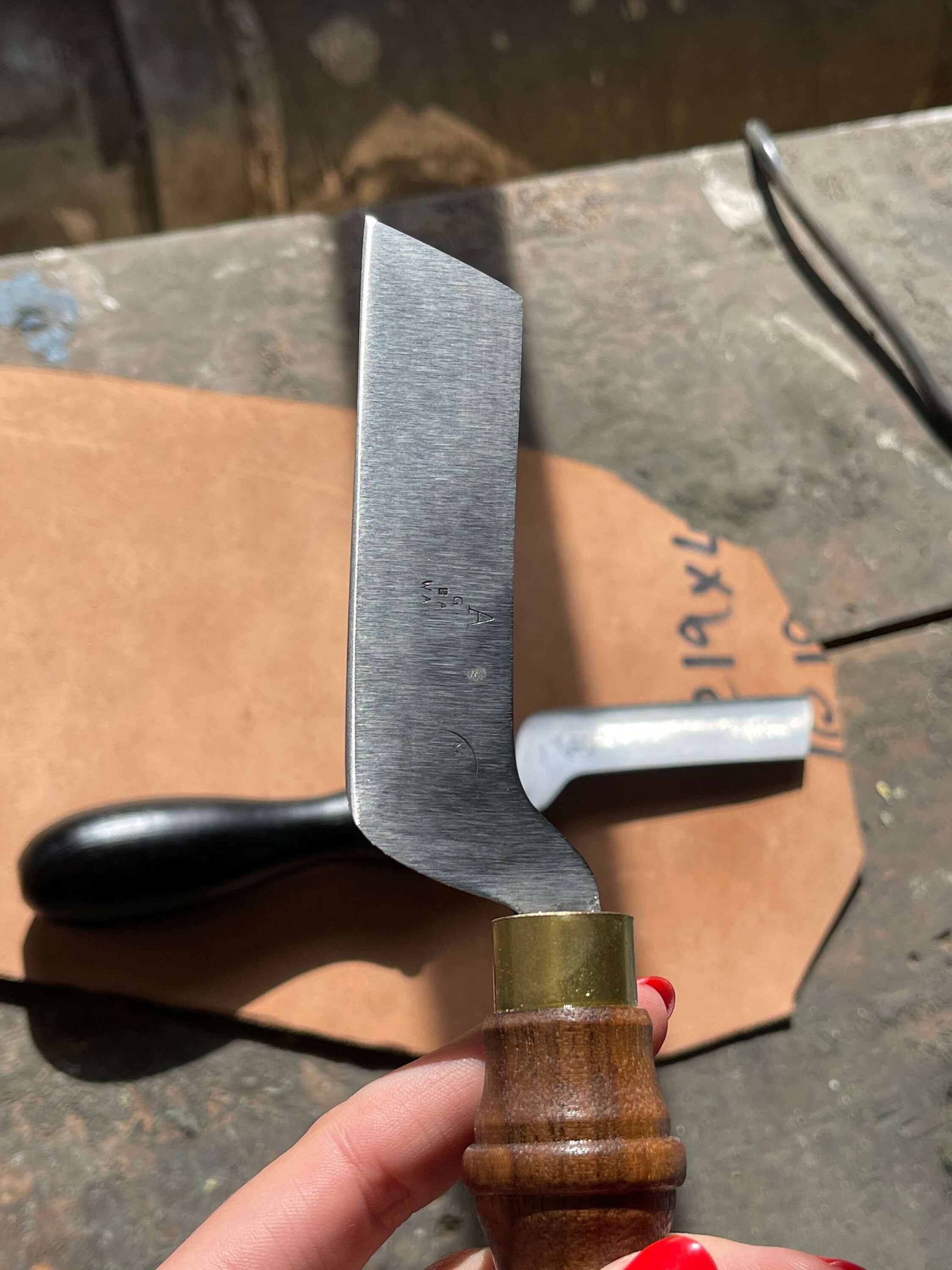 Reverse Head Knife / Leather Craft Knife / Heavy Duty Knife / Leather ...