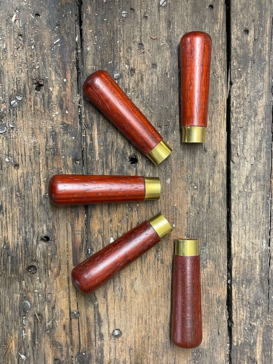 Padauk Chisel Handle / Wooden Handle / Tool Handle / 3.5" Handle ...