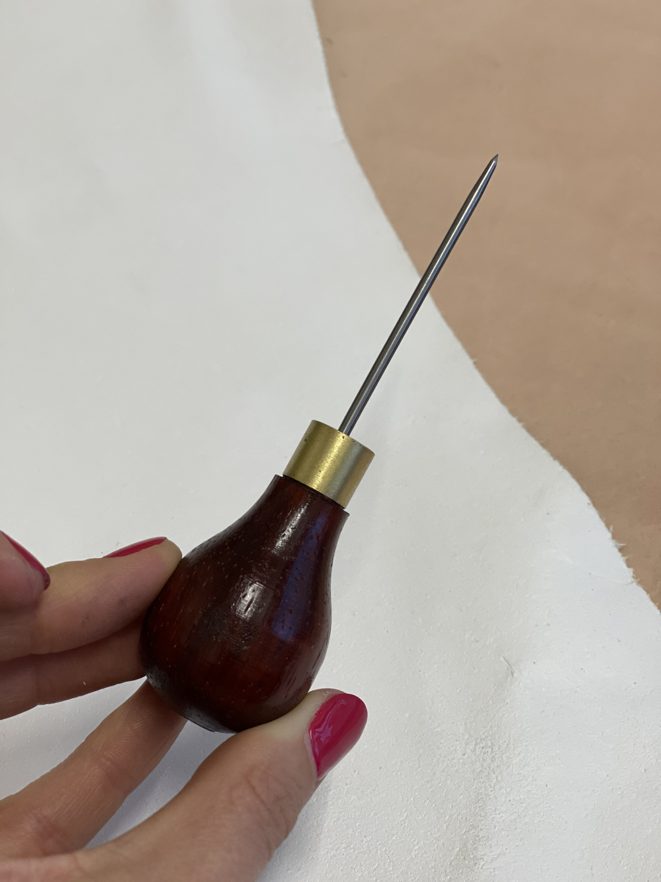 Clicker Awl / Sewing Awl / Bookbinding Awl / Leather Craft / - Etsy