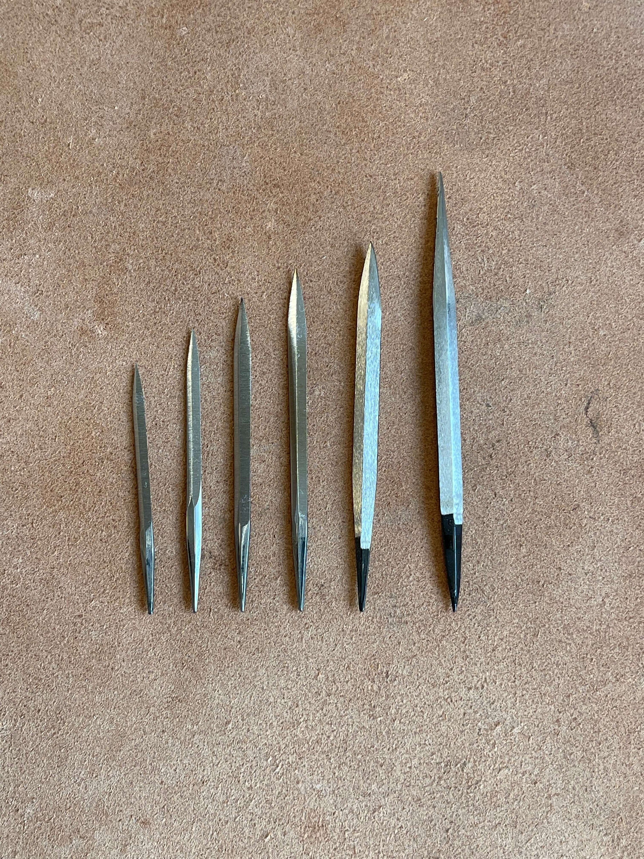 Saddlers Awl Fitted in Handle / Diamond Awl / Awl / Leather Craft Awl ...