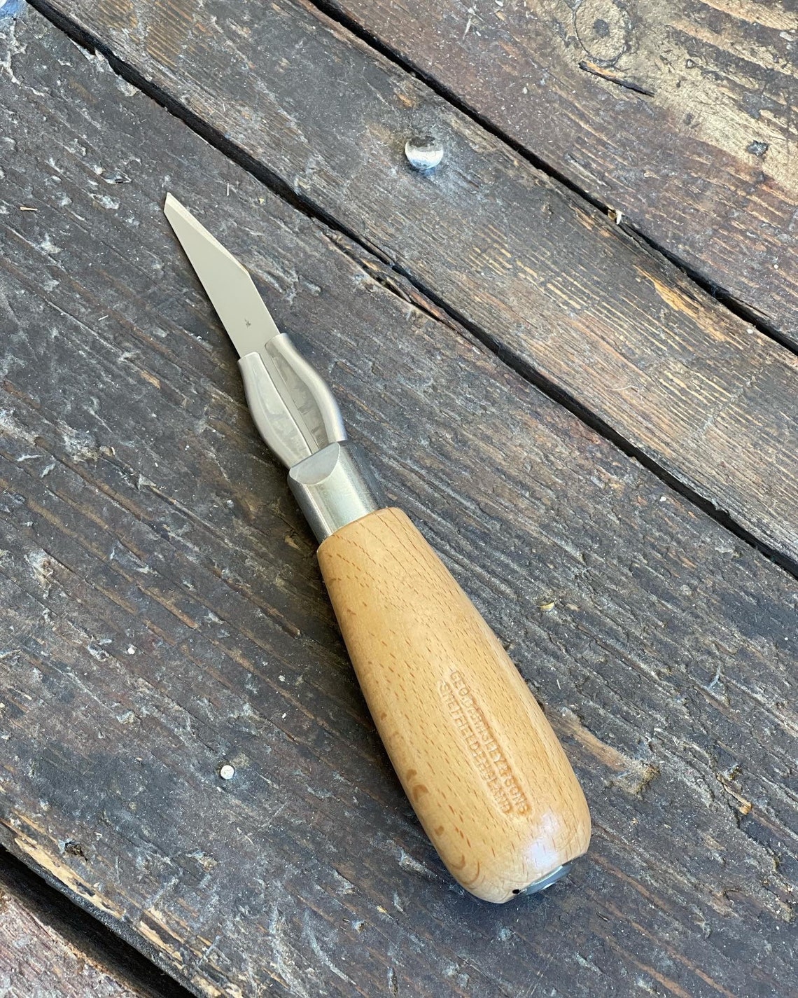 Extension Clicker Knife / Leather Knife / Leathercraft Tools / Knife ...