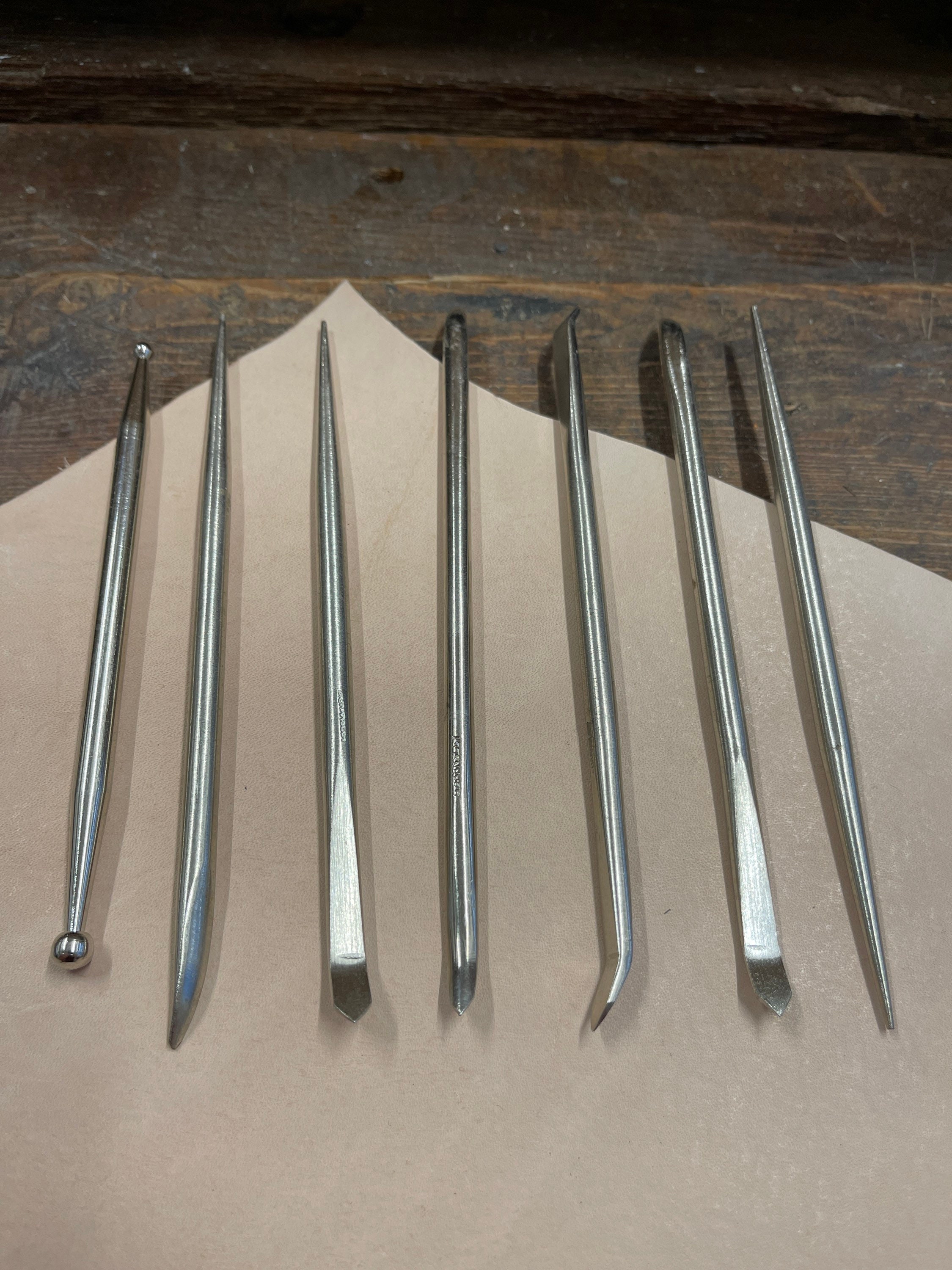 Leather Tools / Modeling Tools / Modeling Spoons / Leather Modeling ...