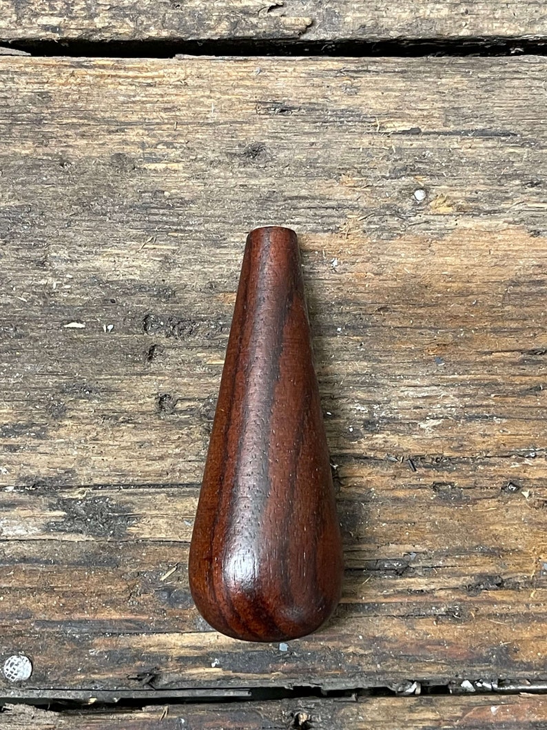 Rosewood Teardrop Handles / Tool Handle / Turned Handle / Craft Handle ...