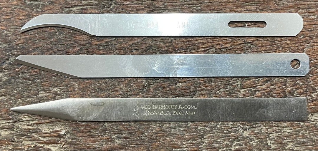 Clicker Extension Blades / Disposable Blades / Curve Point Knife ...