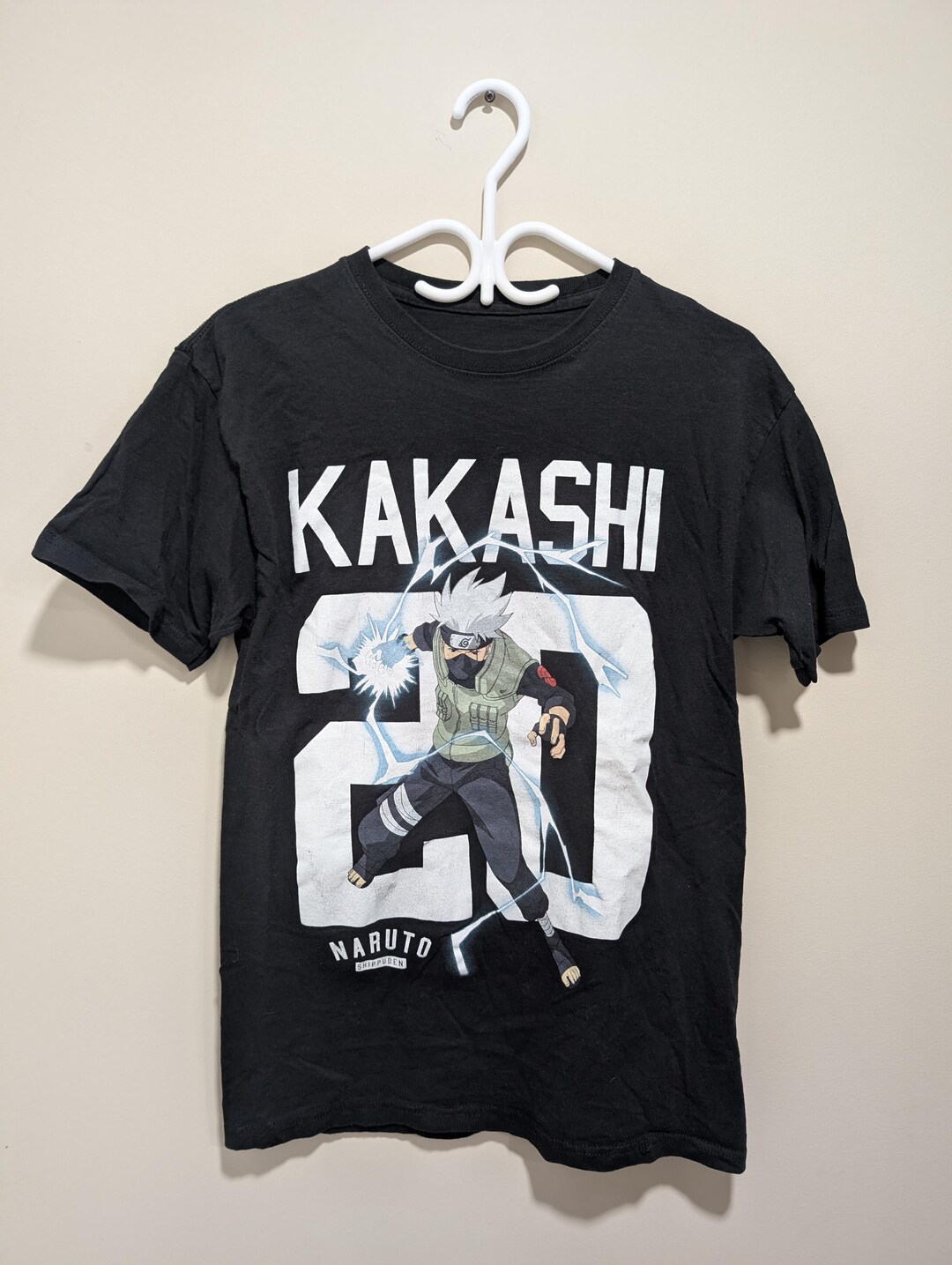 Vintage 2002 2007 Naruto Shippuden Collection Kakashi 20 Size Medium - Etsy