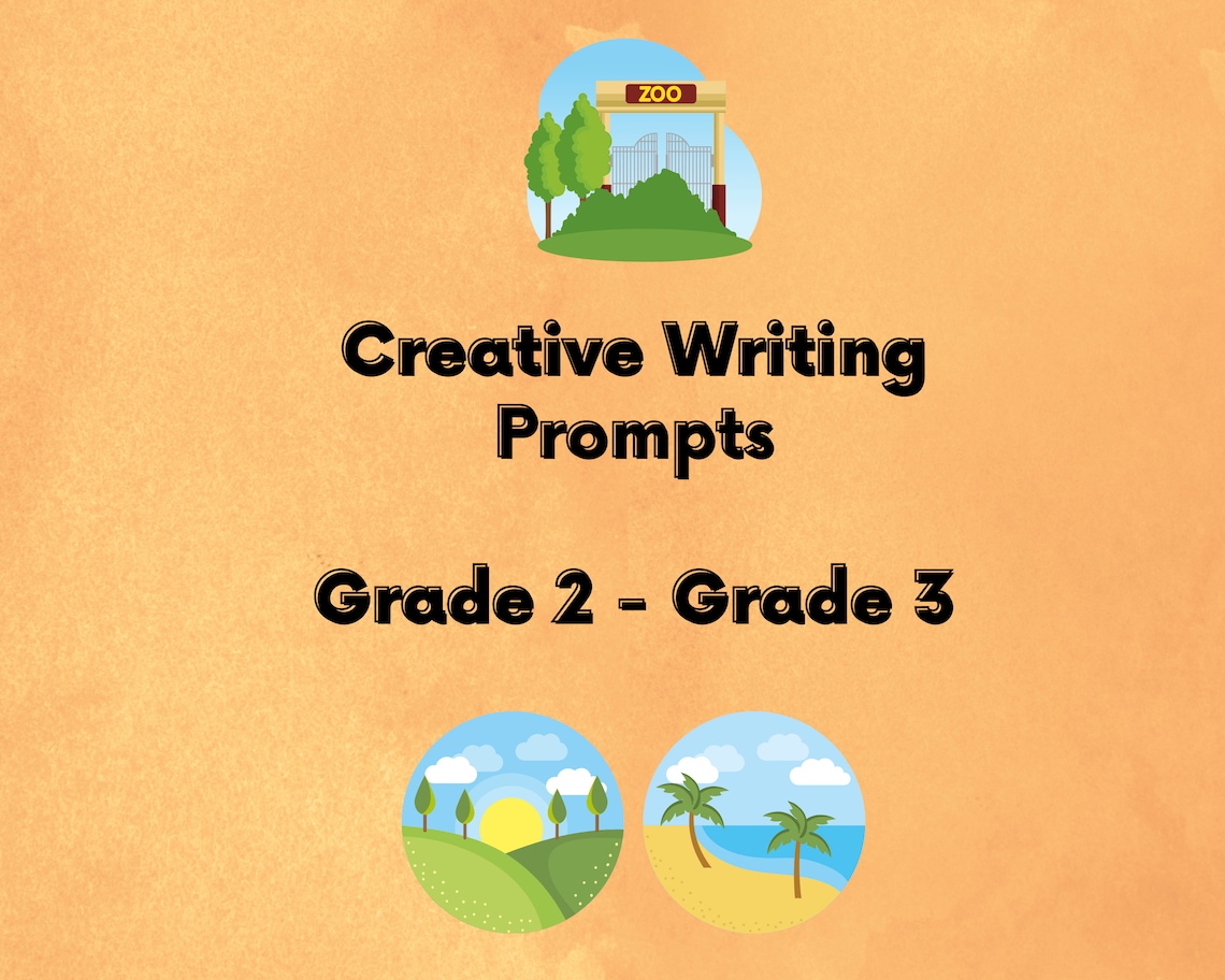10 Creative Writing Prompts for Kids (grades 2-3),writing Prompts ...
