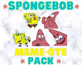 Spongebob Overlay | Etsy