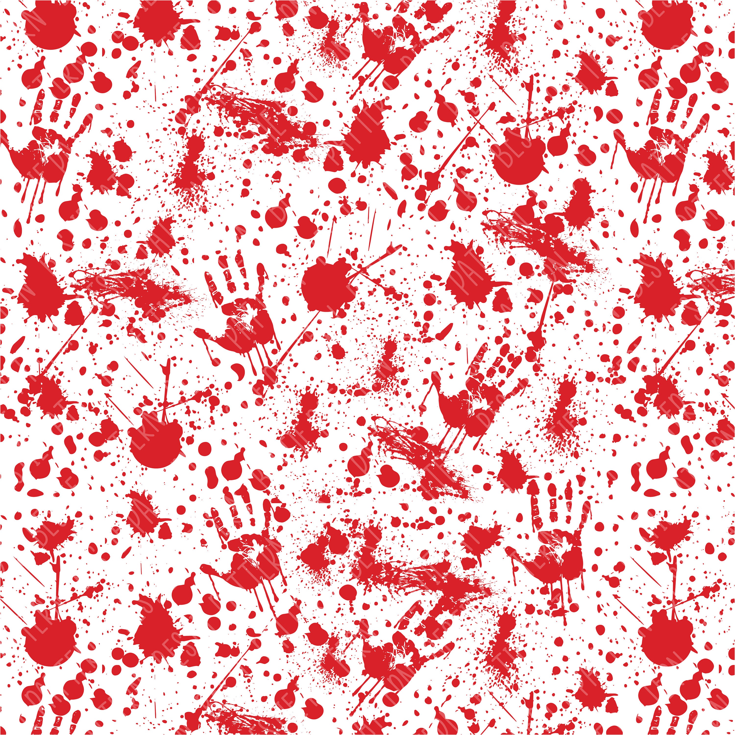 Blood Splatter Seamless File - Blood Splatter Seamless Pattern - Blood ...